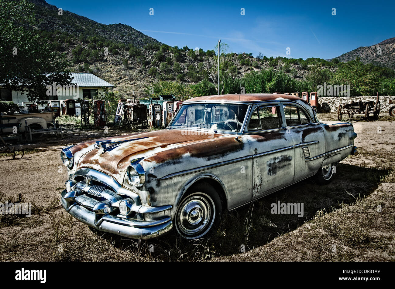 Classical Gas Museum, Embudo, New Mexico Stock Photo - Alamy