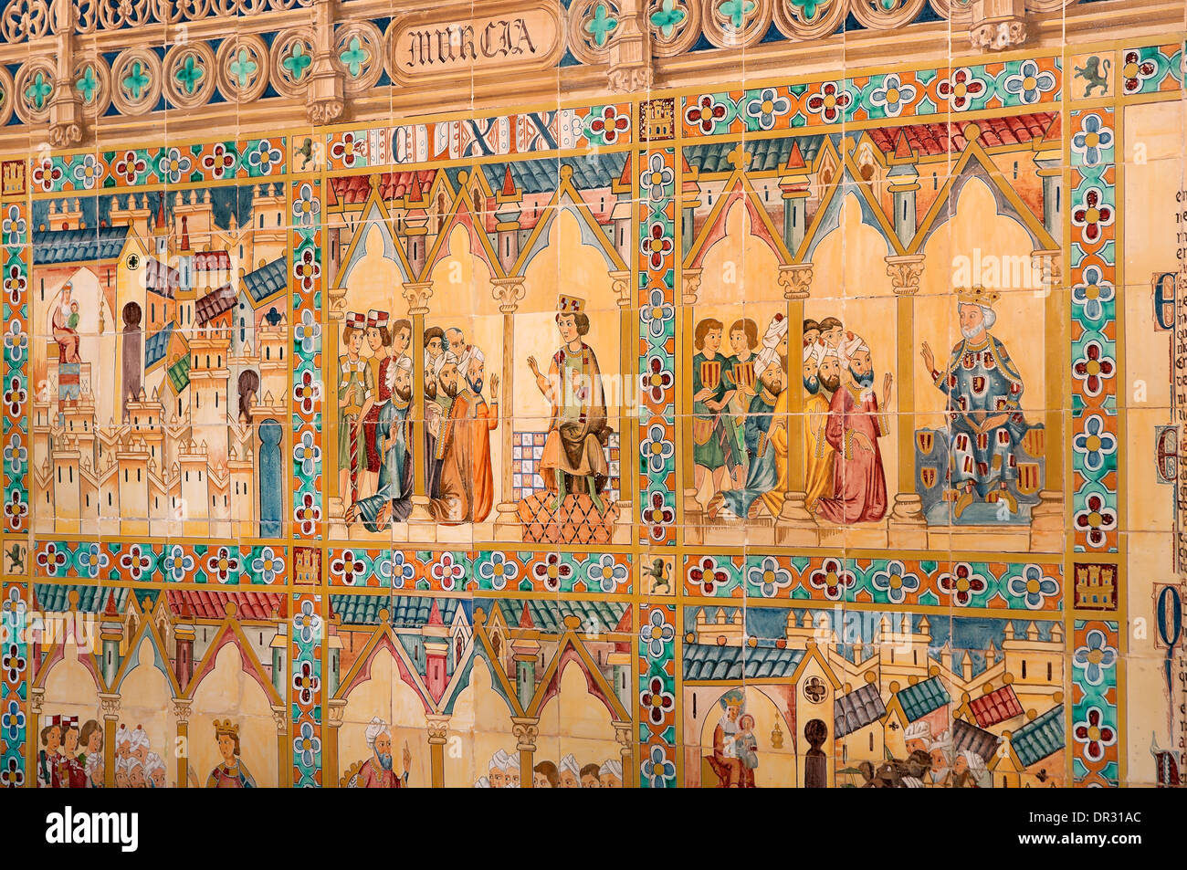 Spanish historical tiles hi-res stock photography and images - Alamy