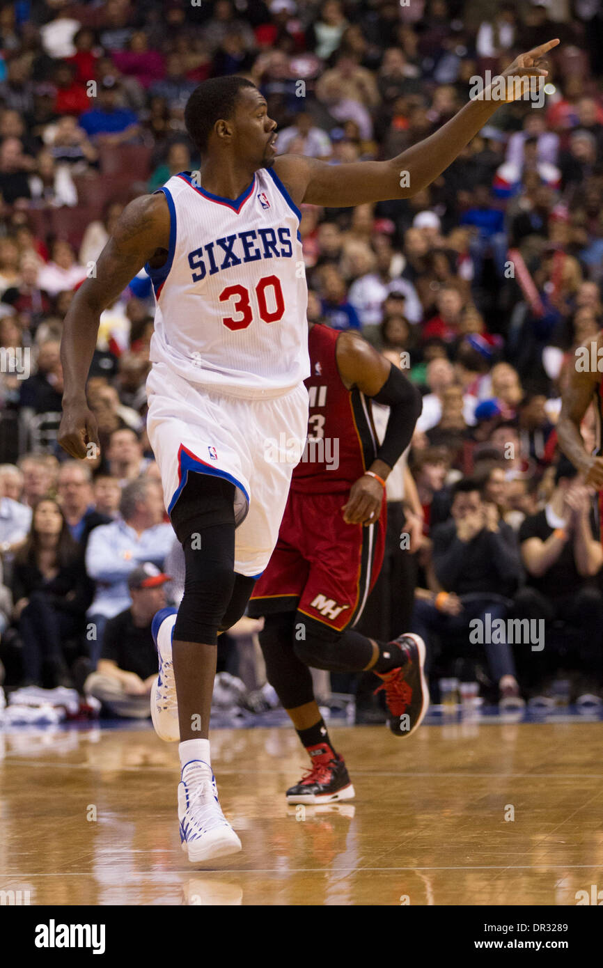 Philadelphia, Pennsylvania, USA . 17th Jan, 2014. Philadelphia 76ers ...