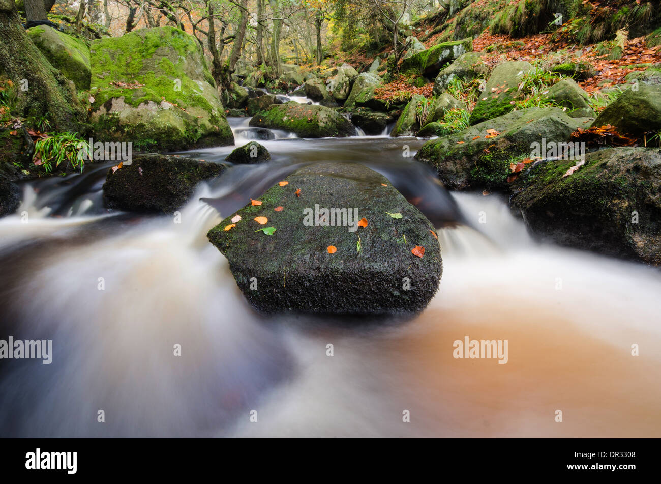 Padley gorge walk hi-res stock photography and images - Alamy