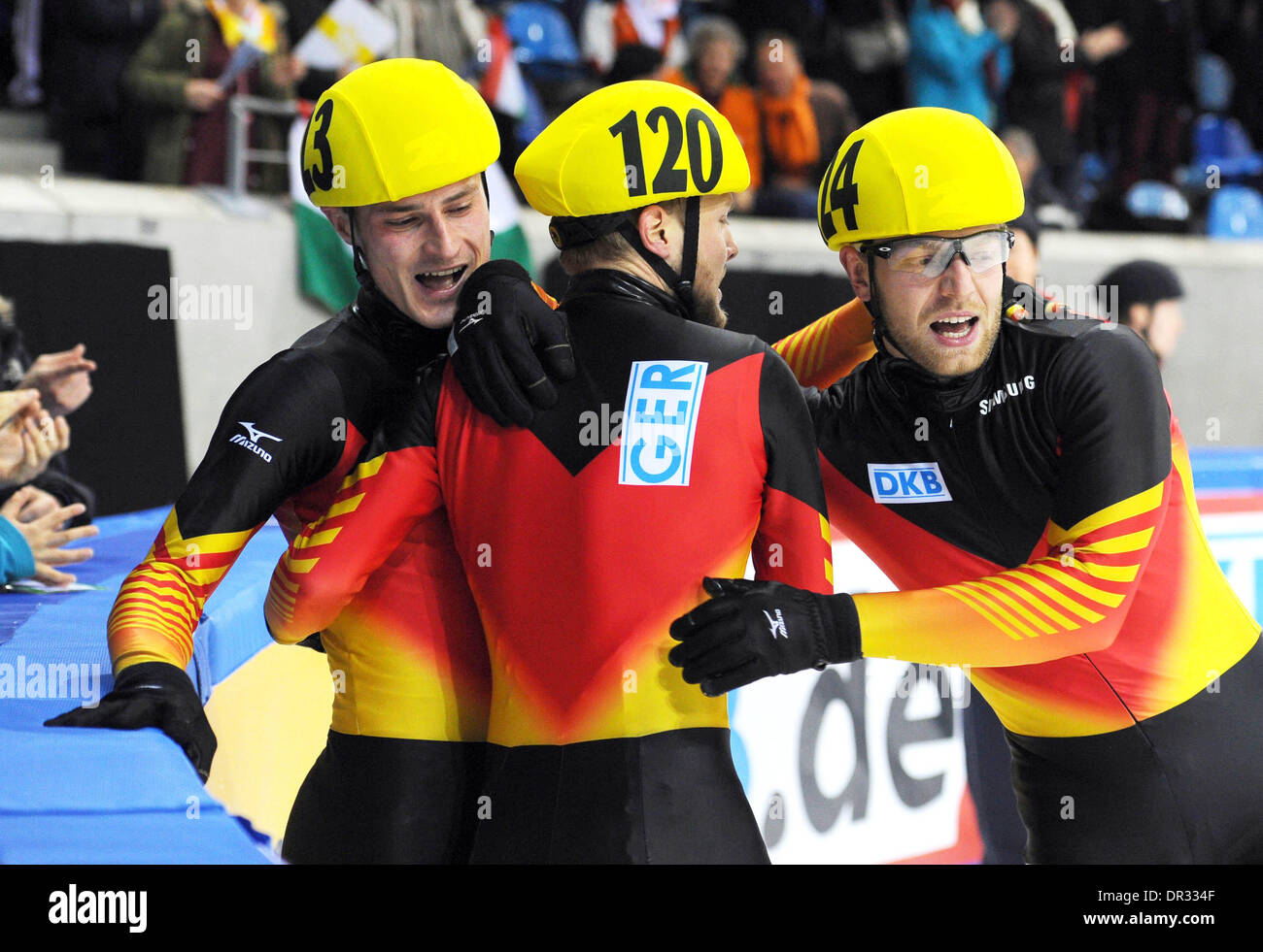 Dresden, Germany, Germany. 18th Jan, 2014. Germany's Robert Seifert (L ...