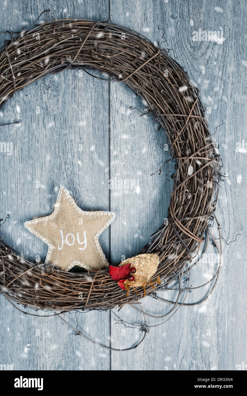 Rustic snow hi-res stock photography and images - Alamy