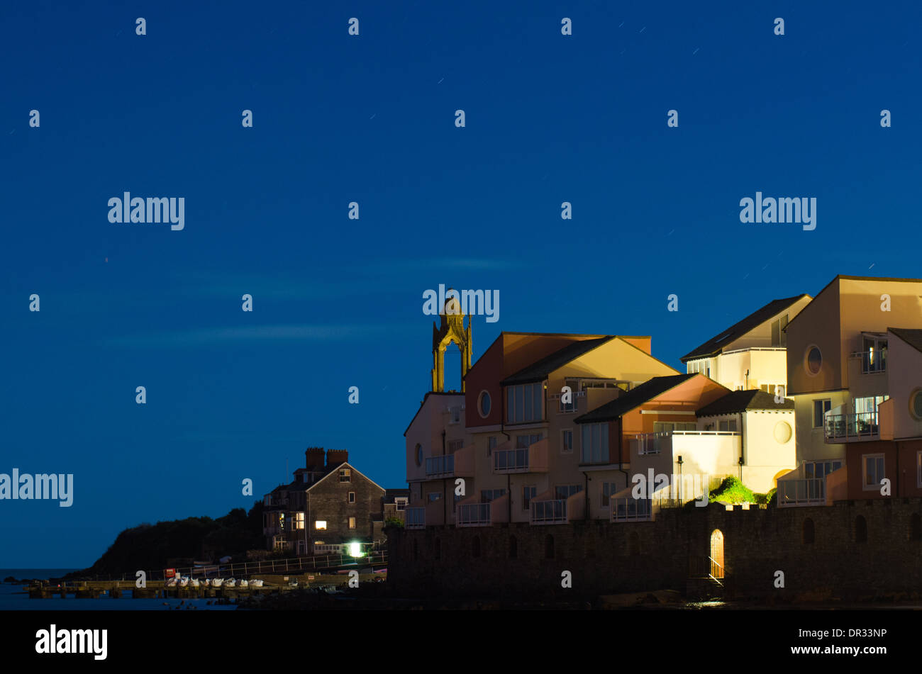 Coastal town of Swanage, Dorset, England, UK Stock Photo - Alamy