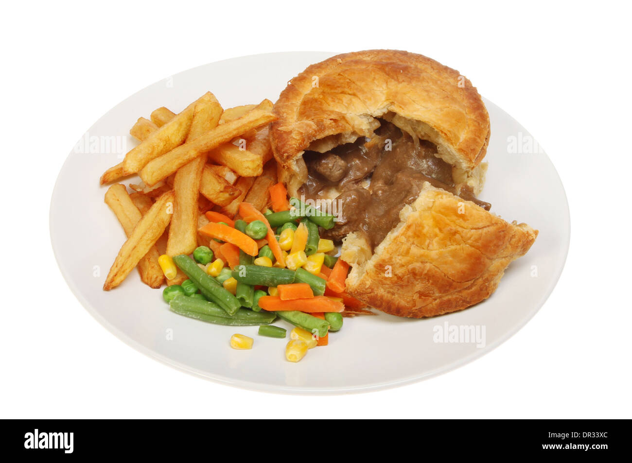 Pie chips and gravy Cut Out Stock Images & Pictures - Alamy