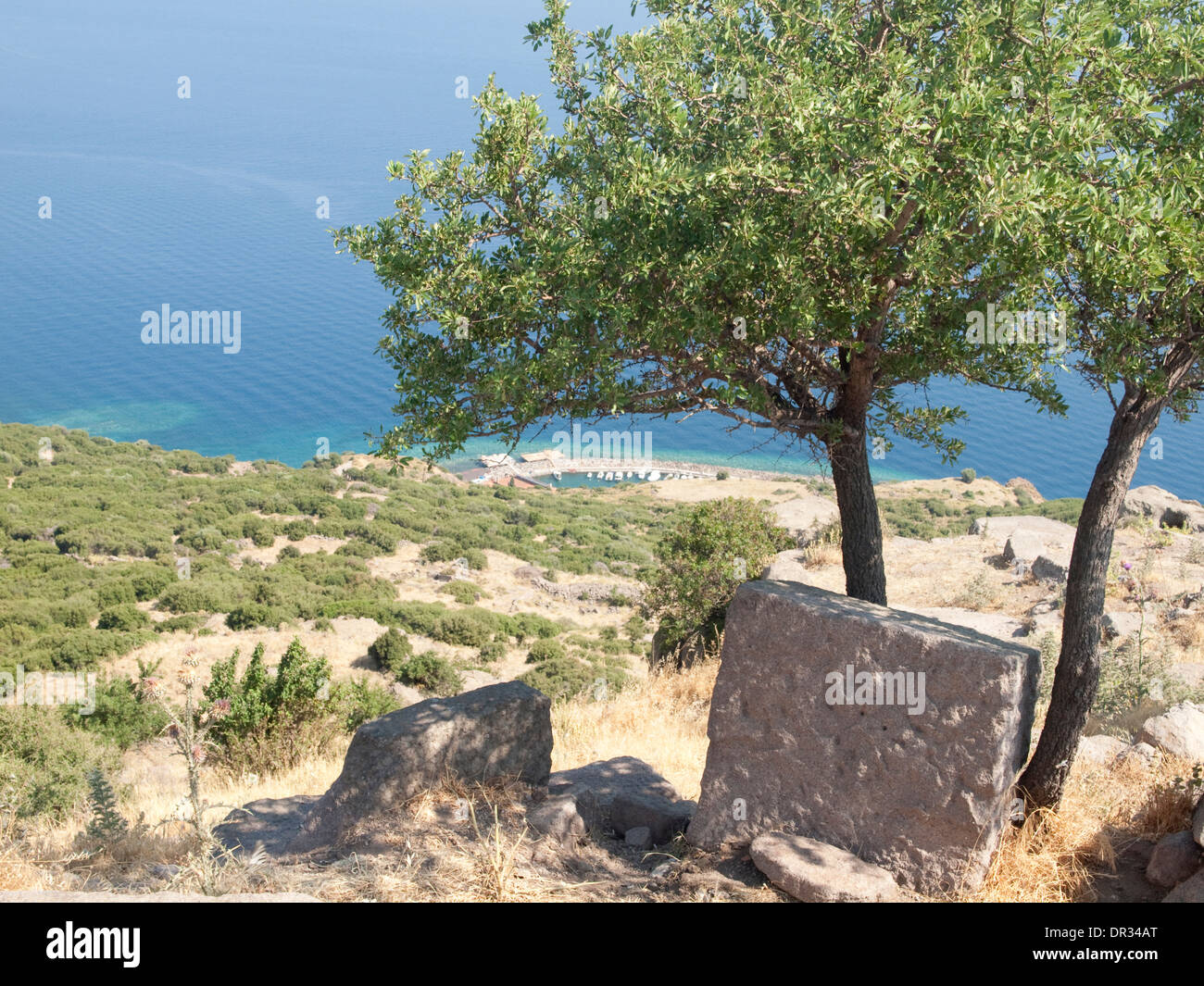 Assos greek ruins hi-res stock photography and images - Alamy