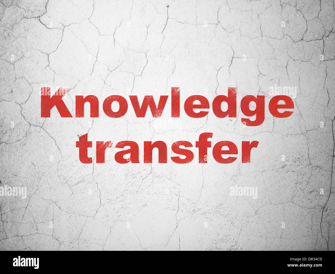 Education concept: Knowledge Transfer on wall background Stock Photo ...