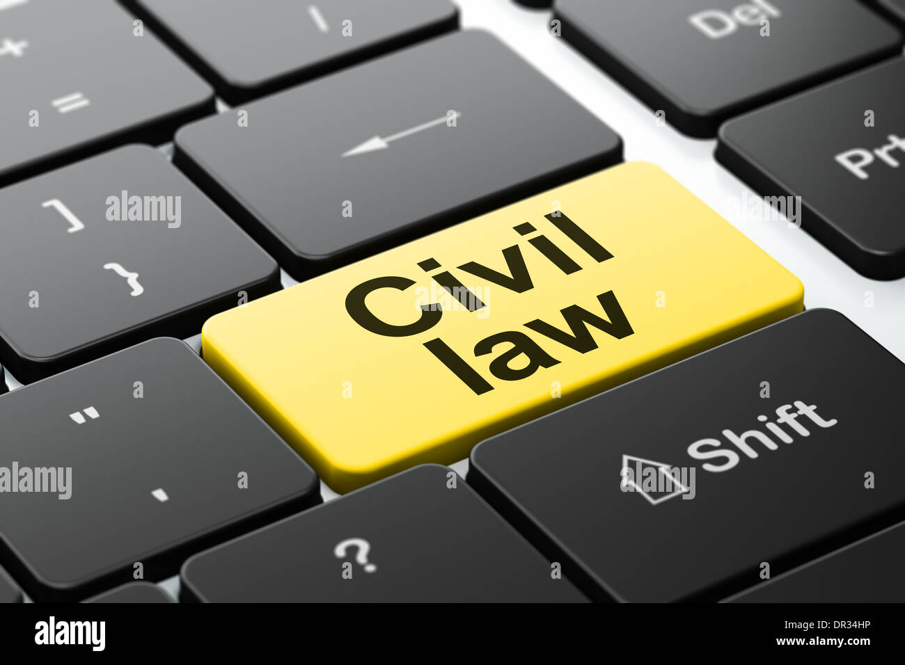 Law concept: Civil Law on computer keyboard background Stock Photo - Alamy