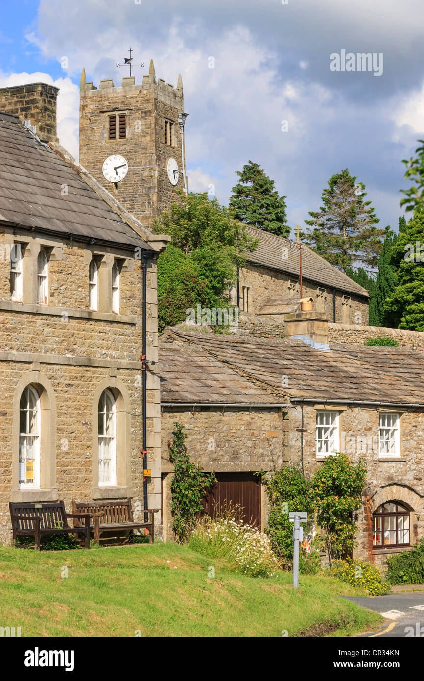 Muker Upper Swaledale Yorkshire Dales National Park Richmondshire North ...