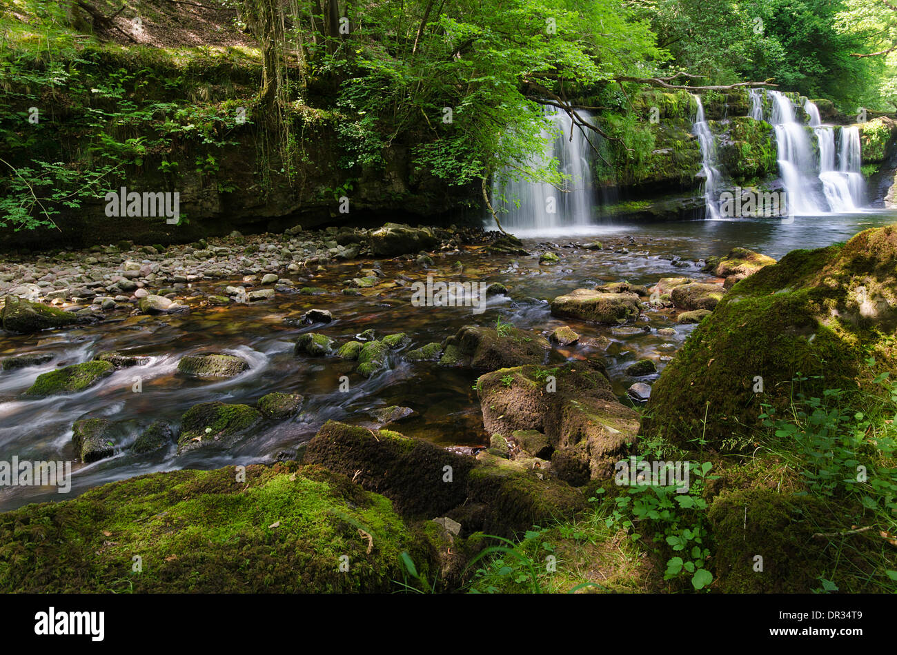 Waterfall brecon beacons wales hi-res stock photography and images - Alamy