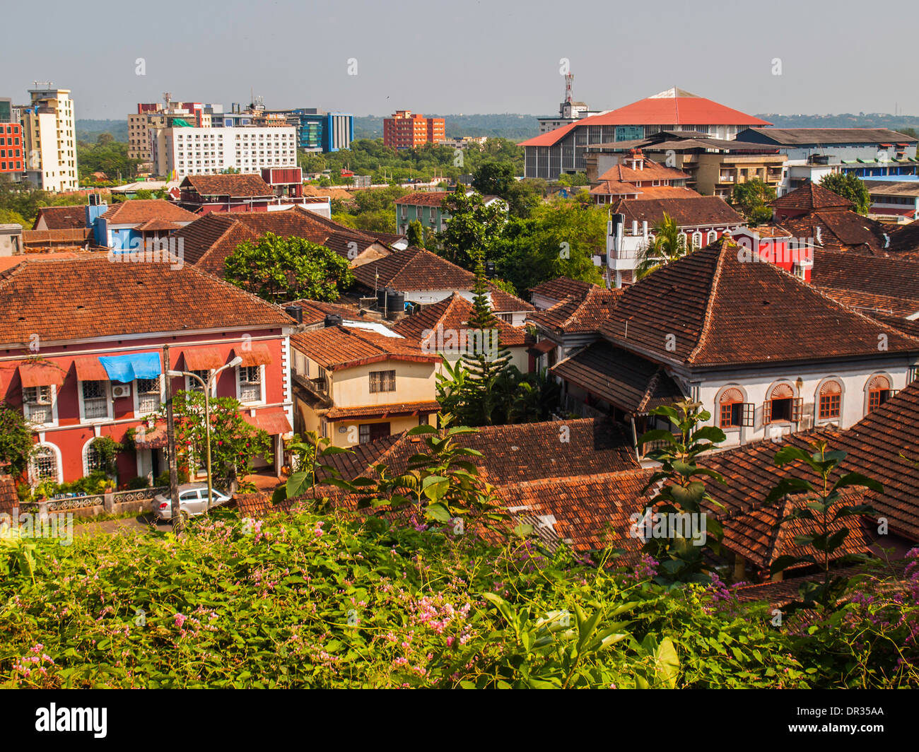 View of Panaji city Stock Photo - Alamy