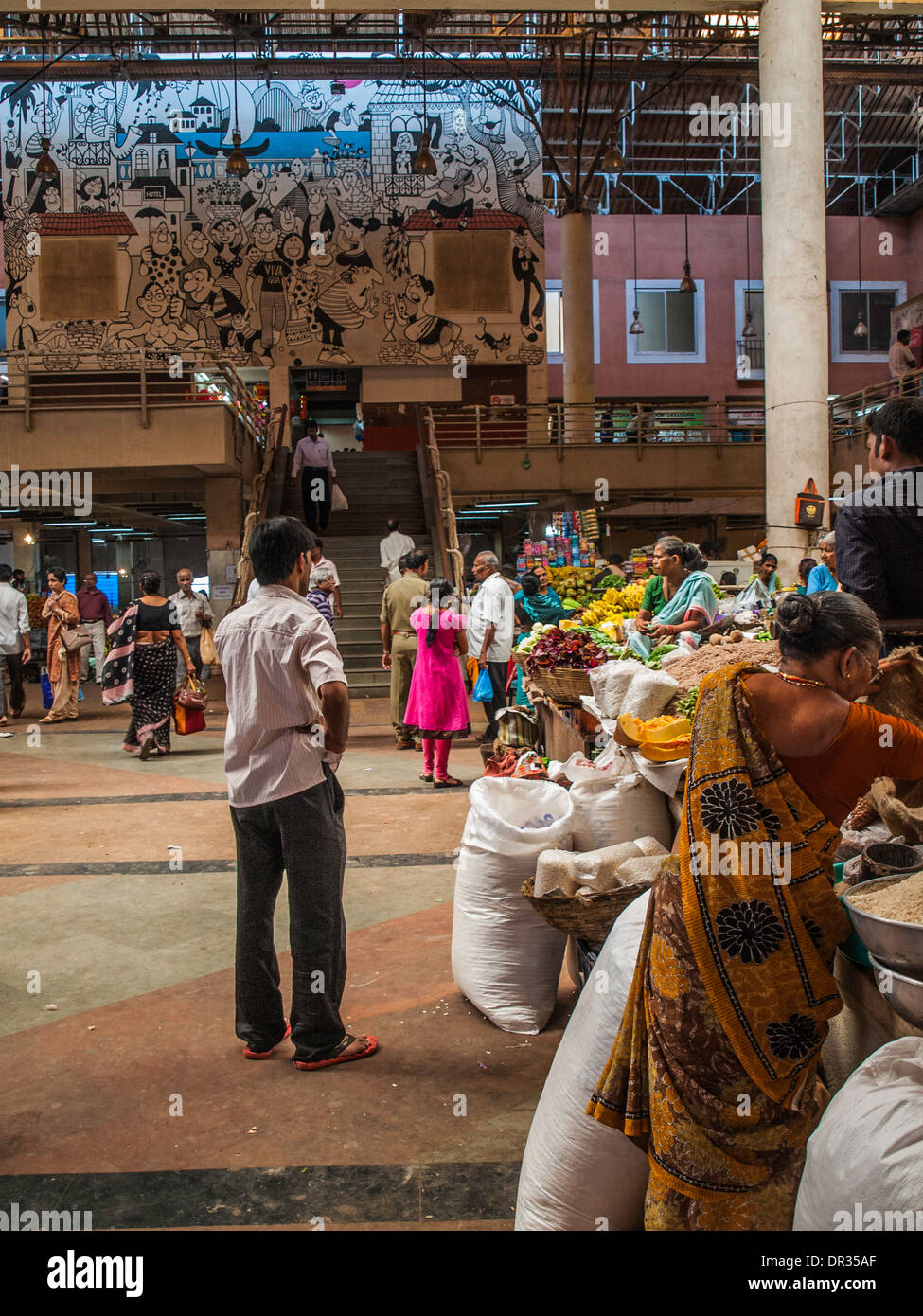 Asia Goa India Panaji Panjim Stock Photo - Alamy