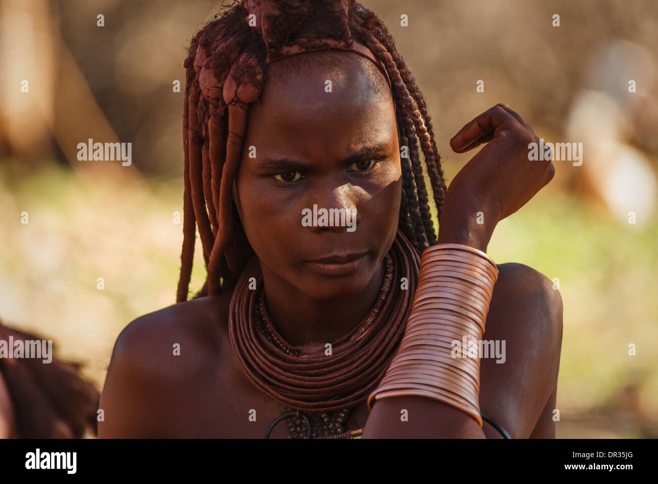 Himba hairstyle hi-res stock photography and images - Alamy