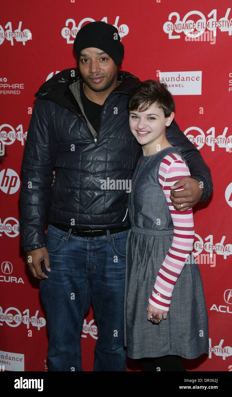 Park City, UT, USA. 18th Jan, 2014. Donald Faison, Joey King at ...