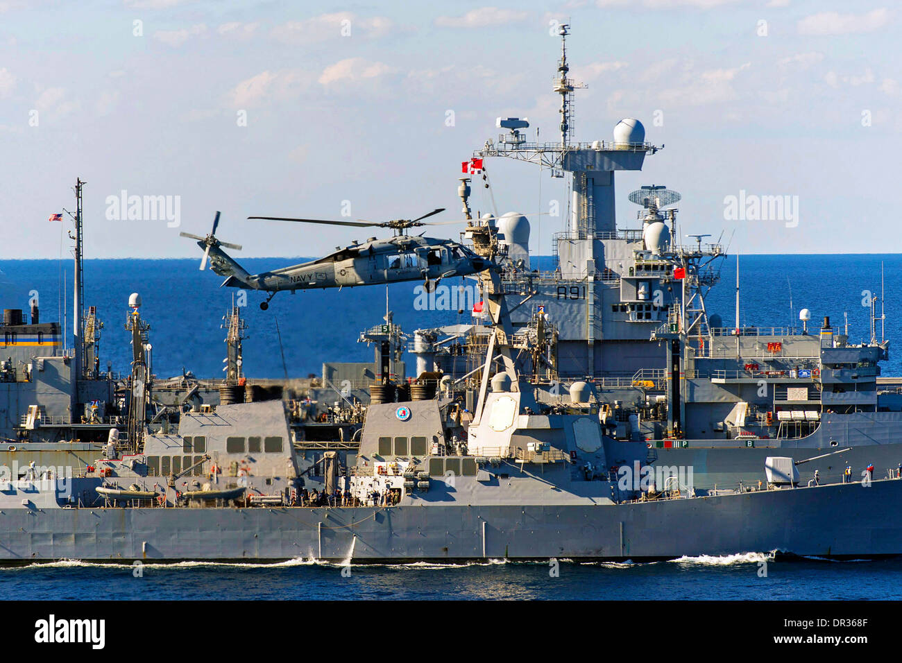 The guided-missile destroyer USS Bulkeley Stock Photo - Alamy