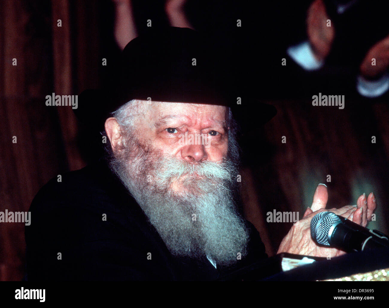 Lubavitcher rebbe crown heights hi-res stock photography and images - Alamy
