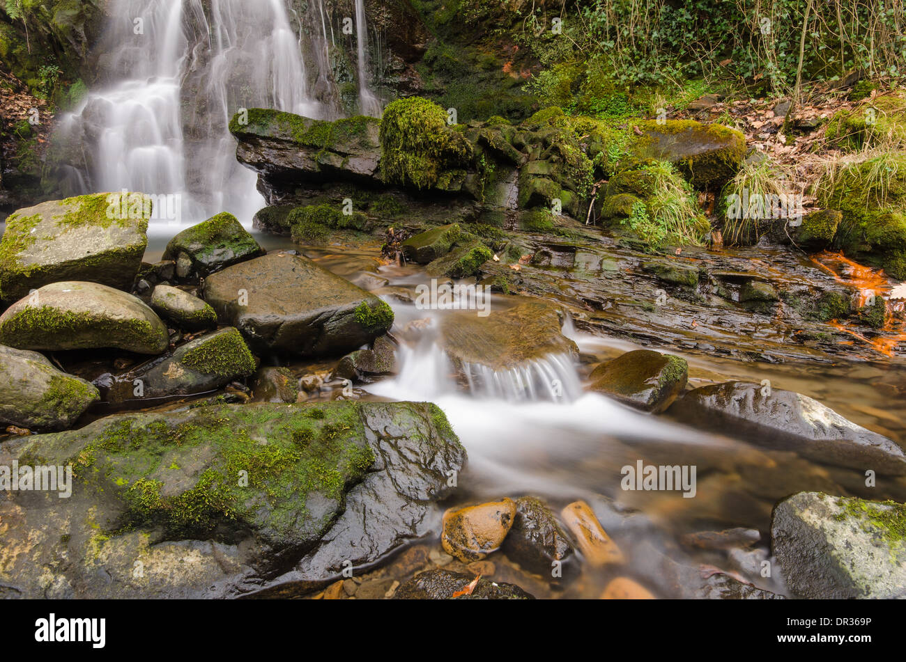 Brecon Beacon waterfall Stock Photo - Alamy