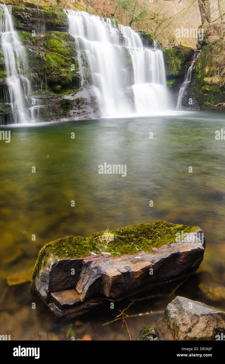 Brecon Beacon waterfall Stock Photo - Alamy