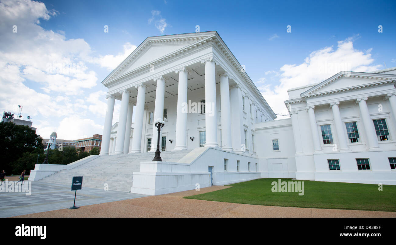 The State Capital building in Richmond Virginia Stock Photo - Alamy