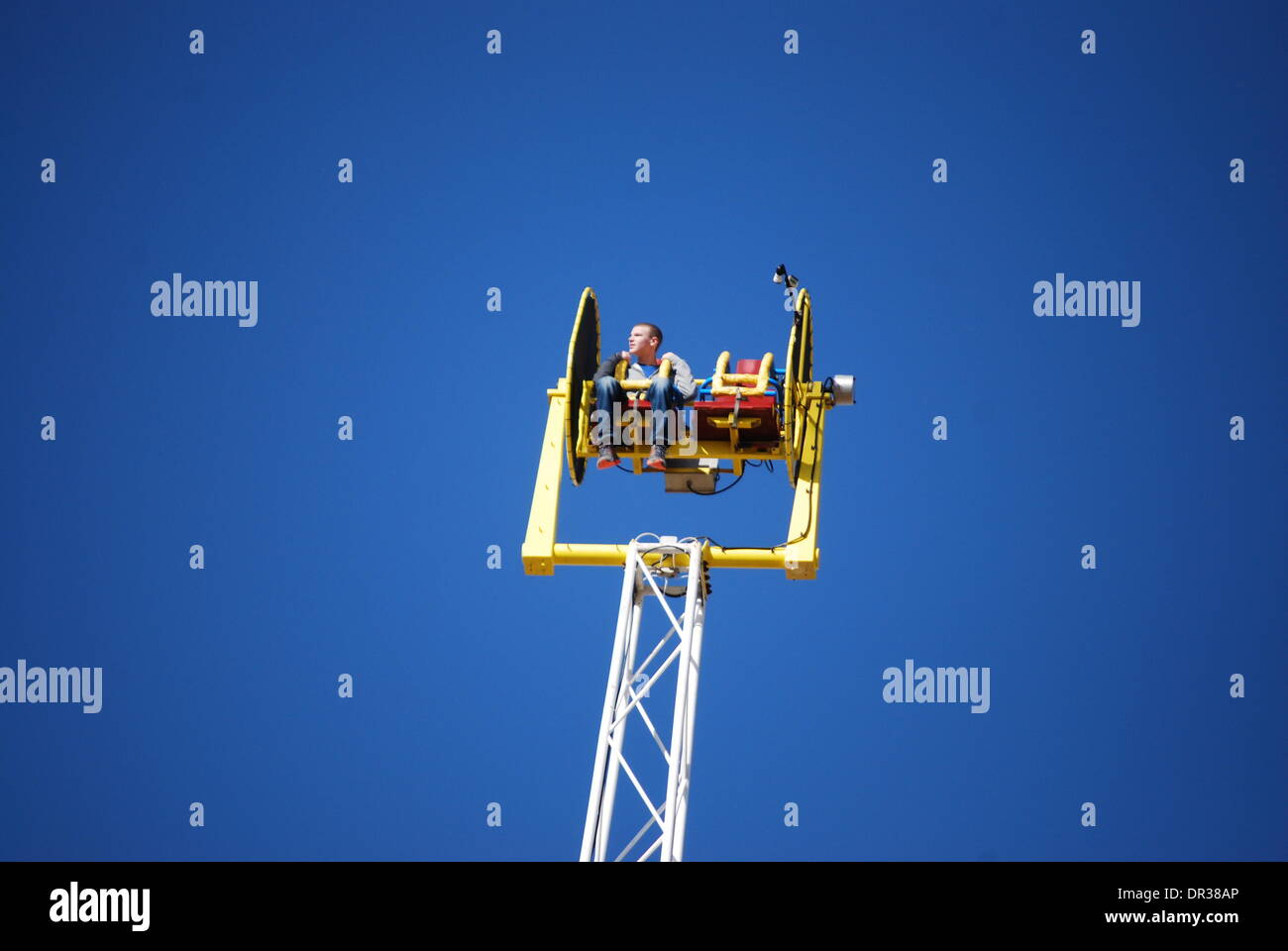 Dallas, USA. 18th Jan 2014. Zero Gravity was packed on this clear and ...