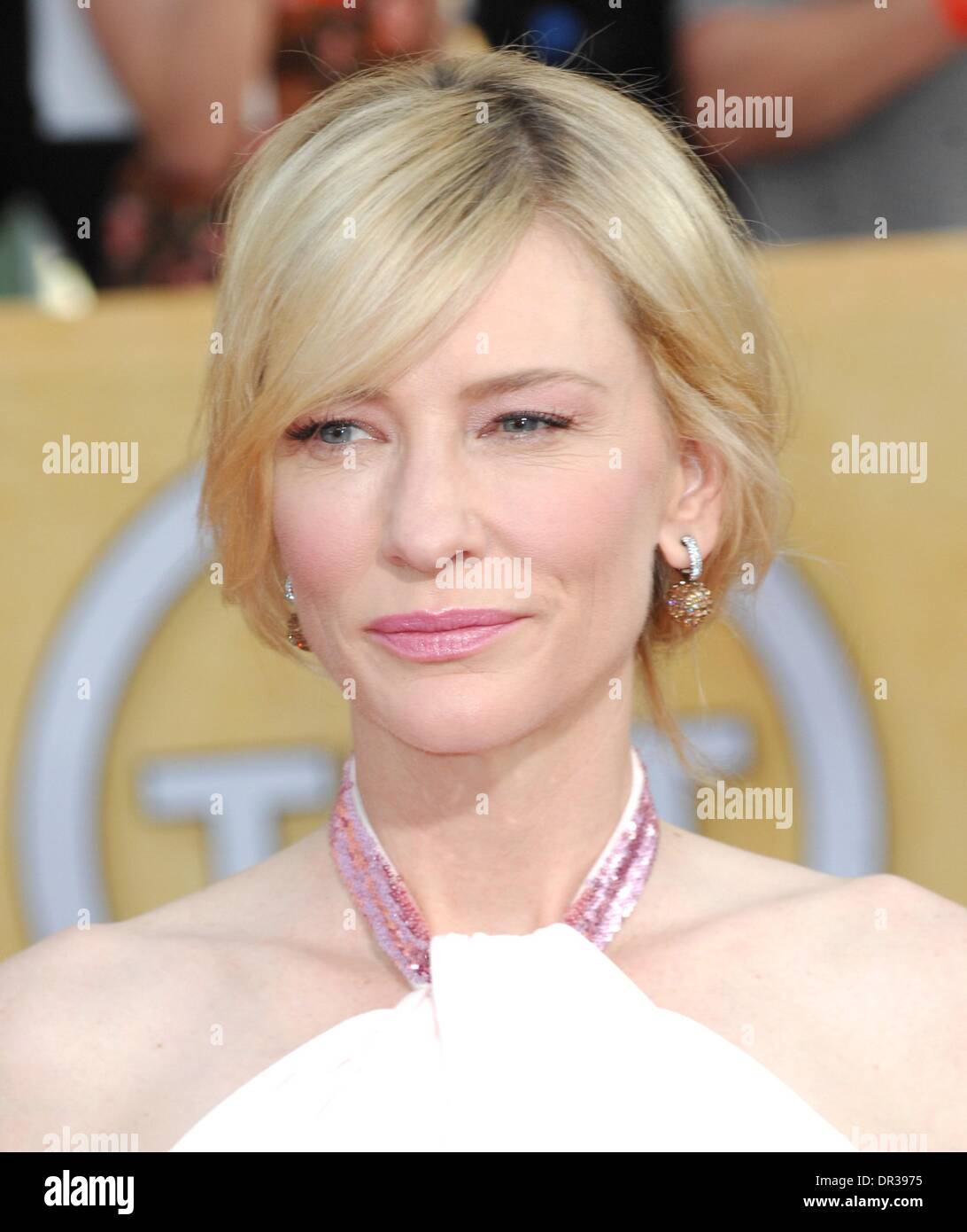 Los Angeles, CA, USA. 18th Jan, 2014. Cate Blanchett at arrivals for ...