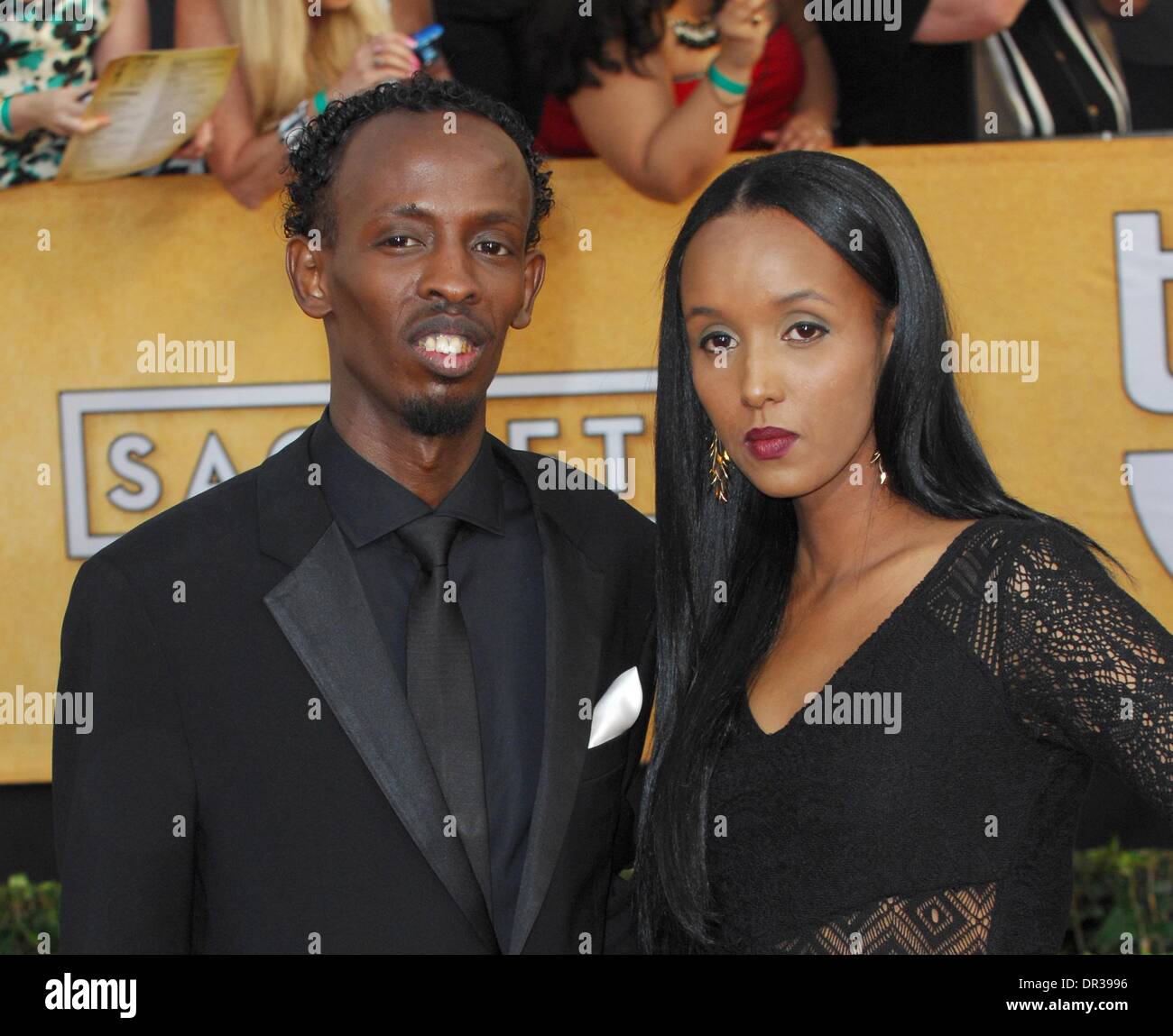 Los Angeles, CA, USA. 18th Jan, 2014. Barkhad Abdi at arrivals for The ...