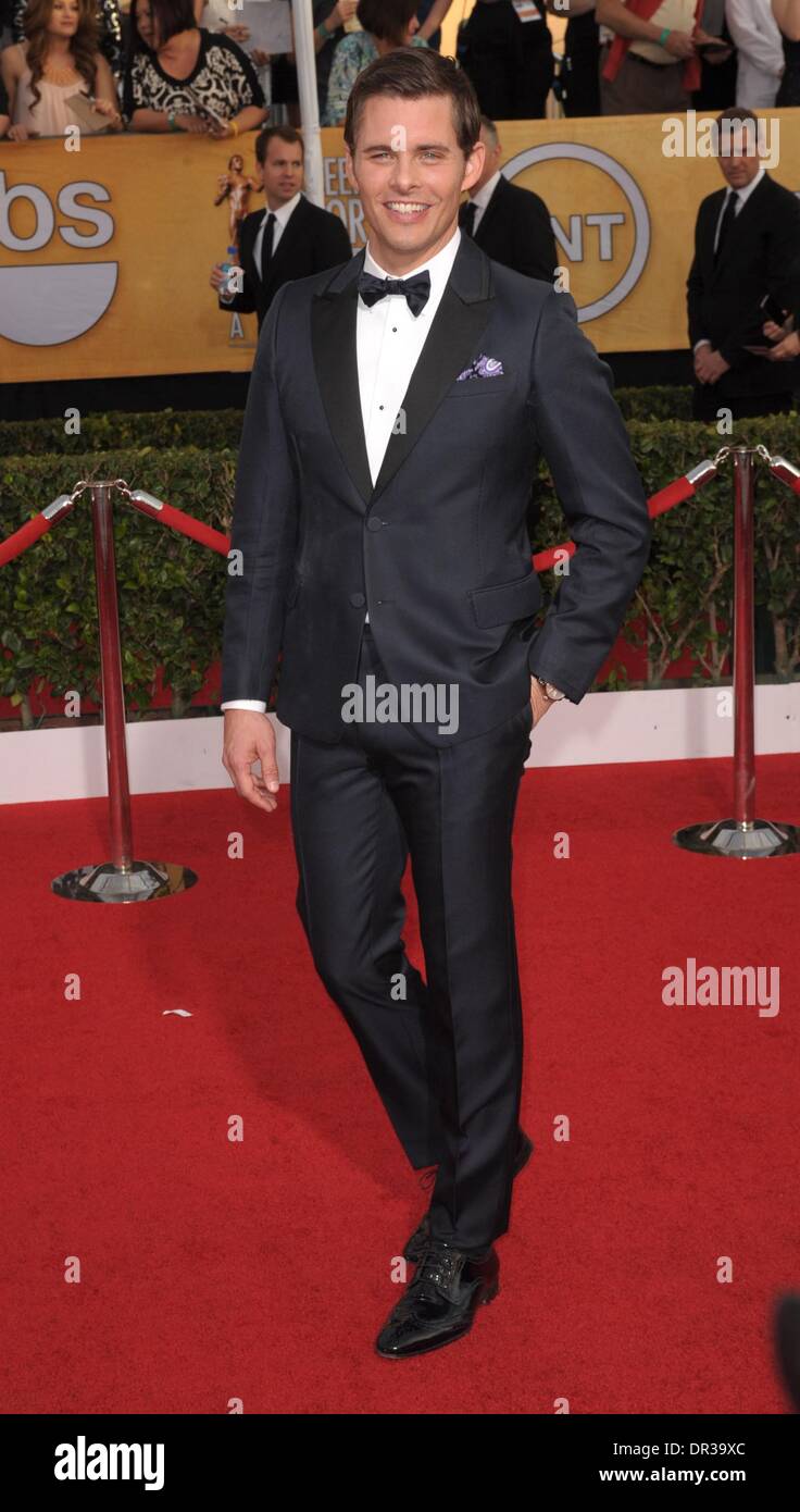 Los Angeles, CA, USA. 18th Jan, 2014. James Marsden at arrivals for The ...