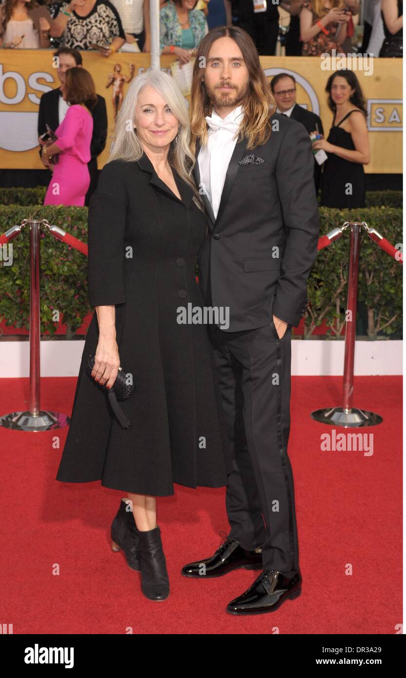 Los Angeles, CA, USA. 18th Jan, 2014. Constance Leto, Jared Leto at ...
