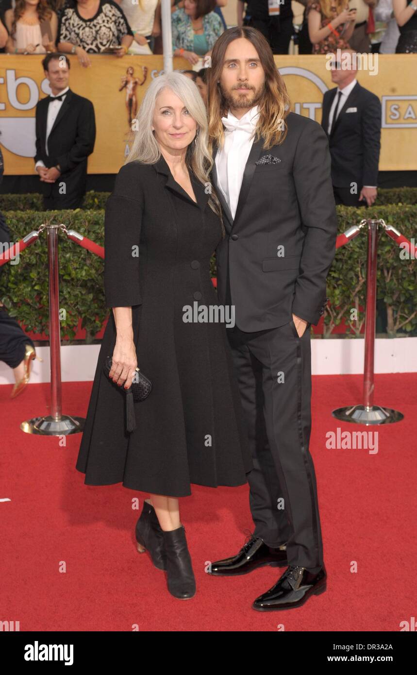 Los Angeles, CA, USA. 18th Jan, 2014. Constance Leto, Jared Leto at ...