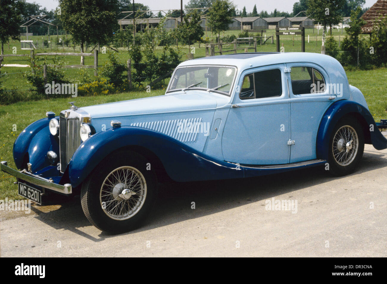 MG SA - 2 Litre Tourer Pre-War Car 1939 Stock Photo: 65844054 - Alamy