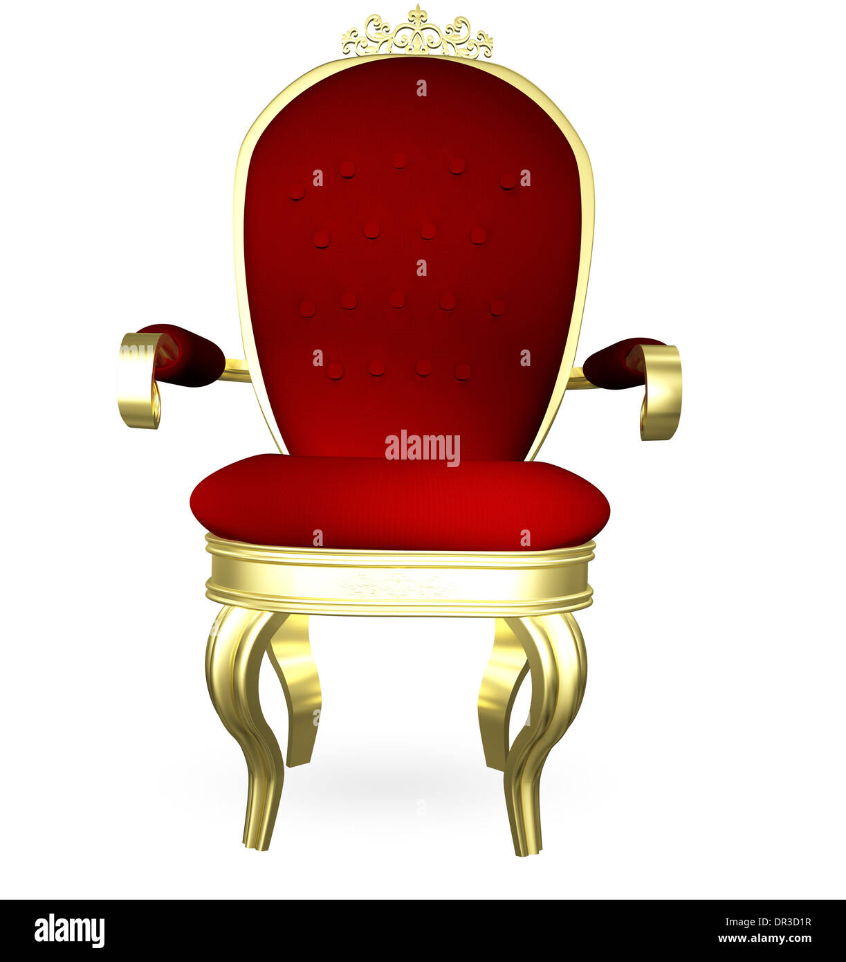 Red gold throne hi-res stock photography and images - Alamy