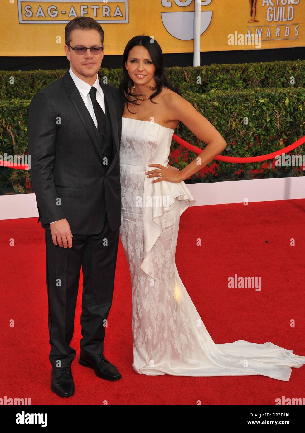 Los Angeles, CA, USA. 18th Jan, 2014. Matt Damon at arrivals for The ...