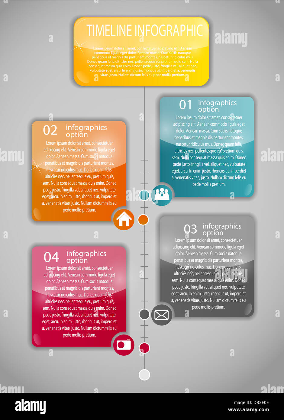 Infographic business template vector illustration Stock Photo - Alamy