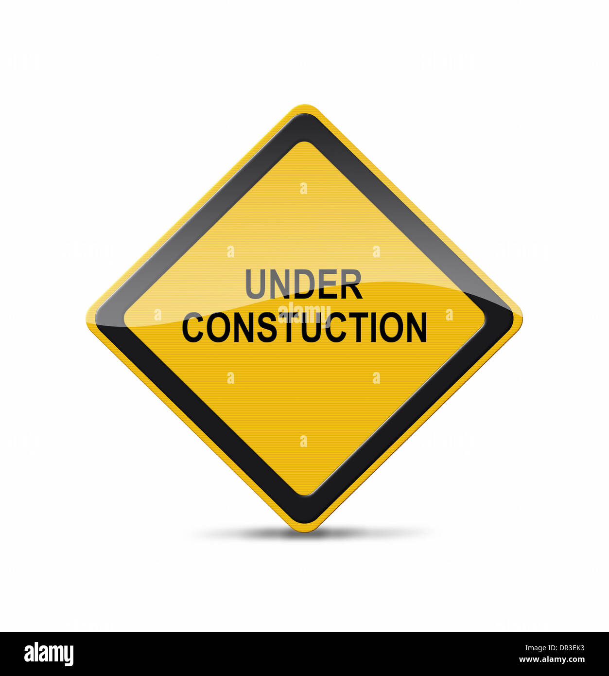 Under Construction sign Stock Photo - Alamy