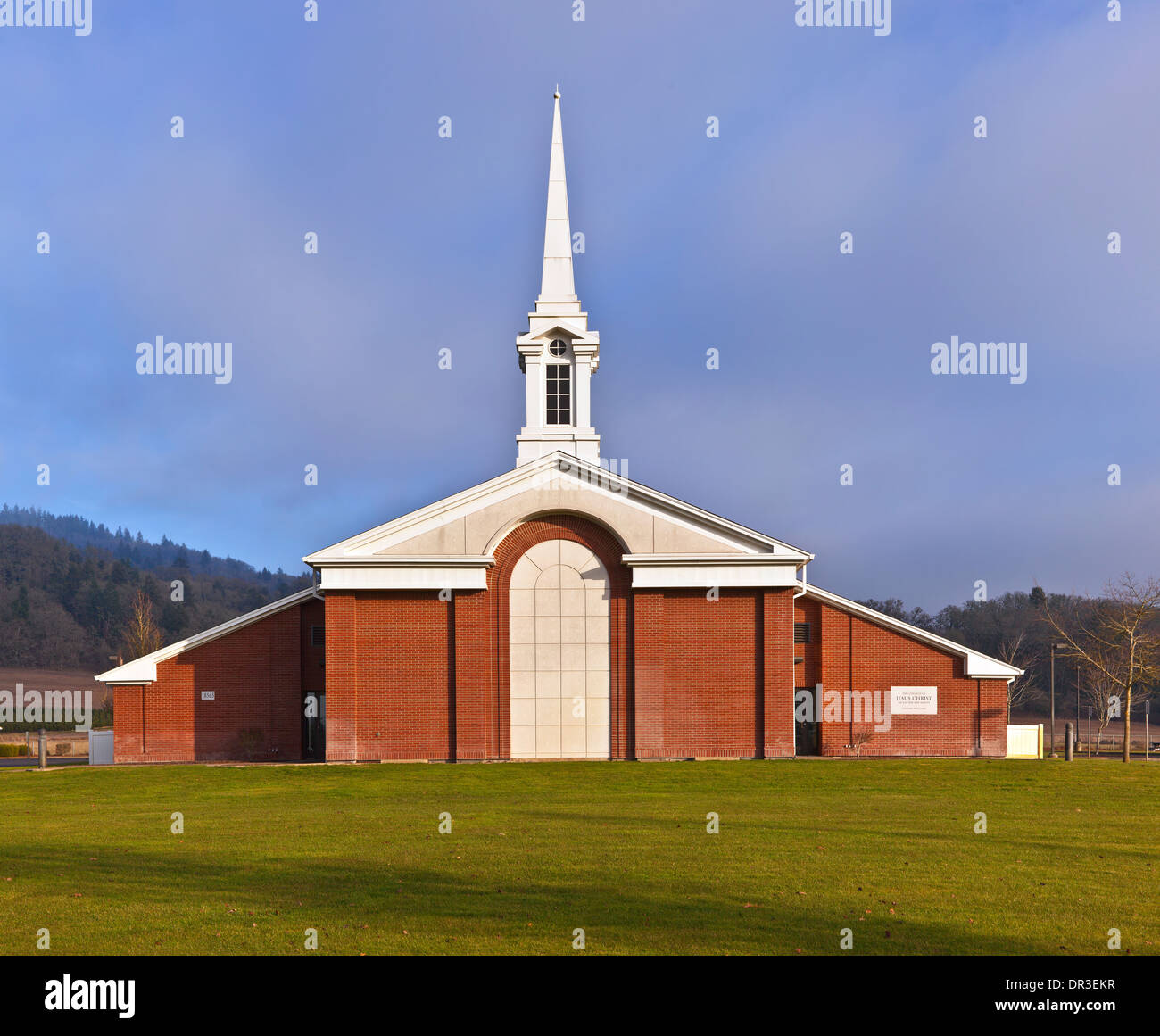 Architecture of a Church of Latter-day Saints Willamette Valley Oregon ...