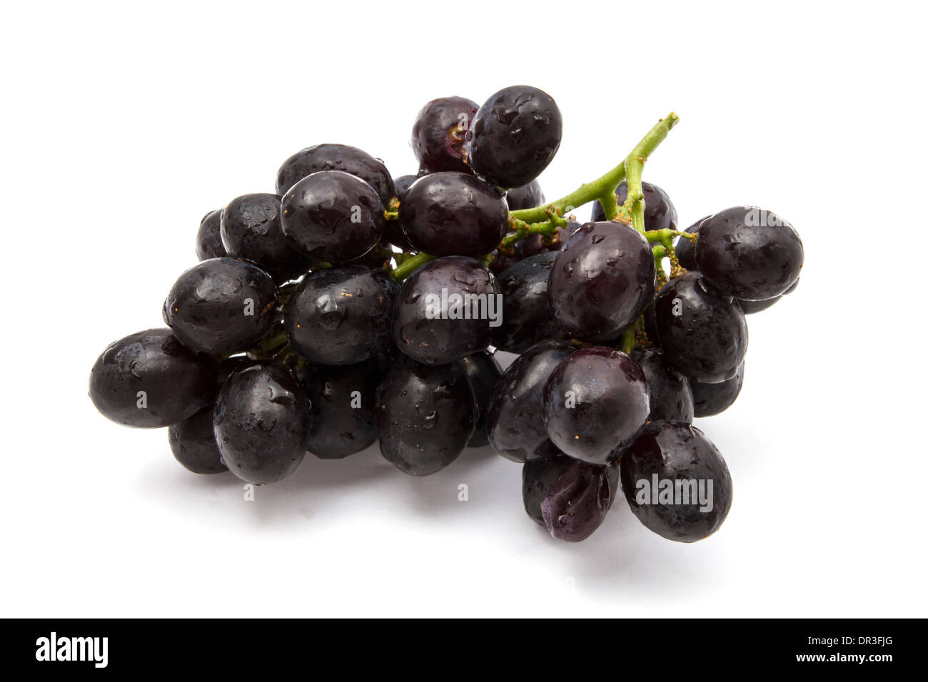 Grapes isolated on white background Stock Photo - Alamy