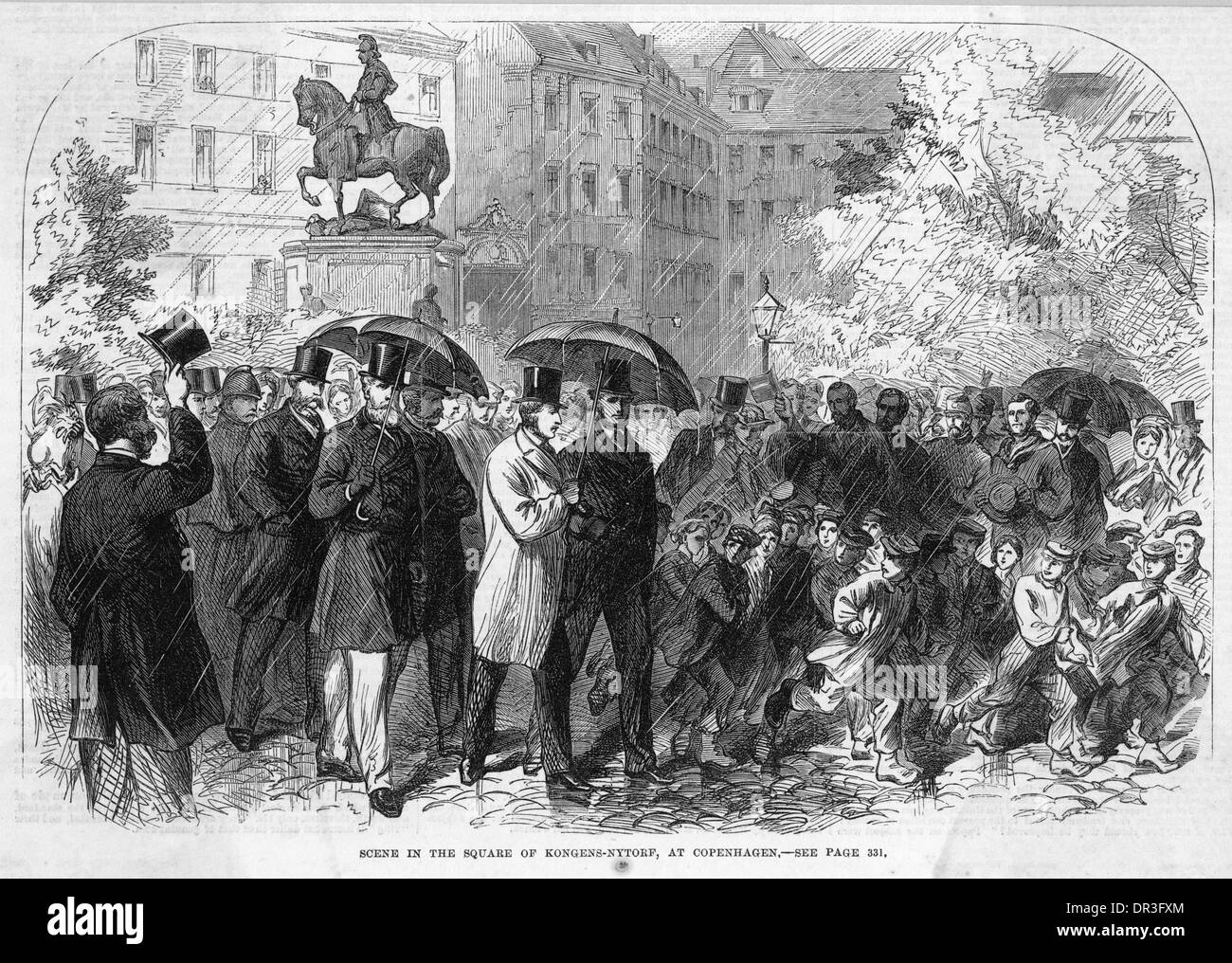 COPENHAGEN STREET SCENE Stock Photo - Alamy