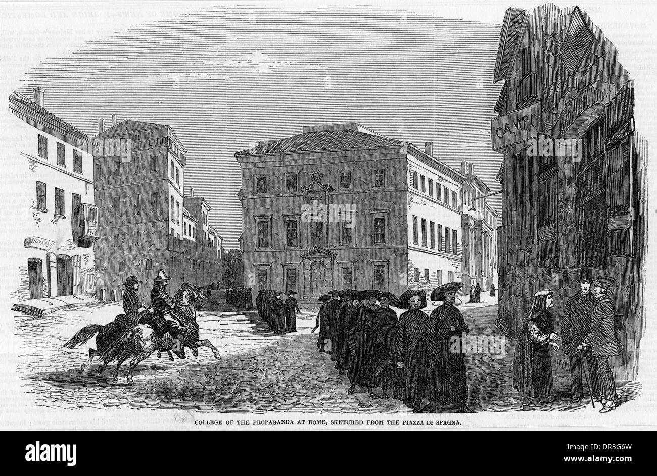 ITALY ROME COLLEGIO Stock Photo - Alamy