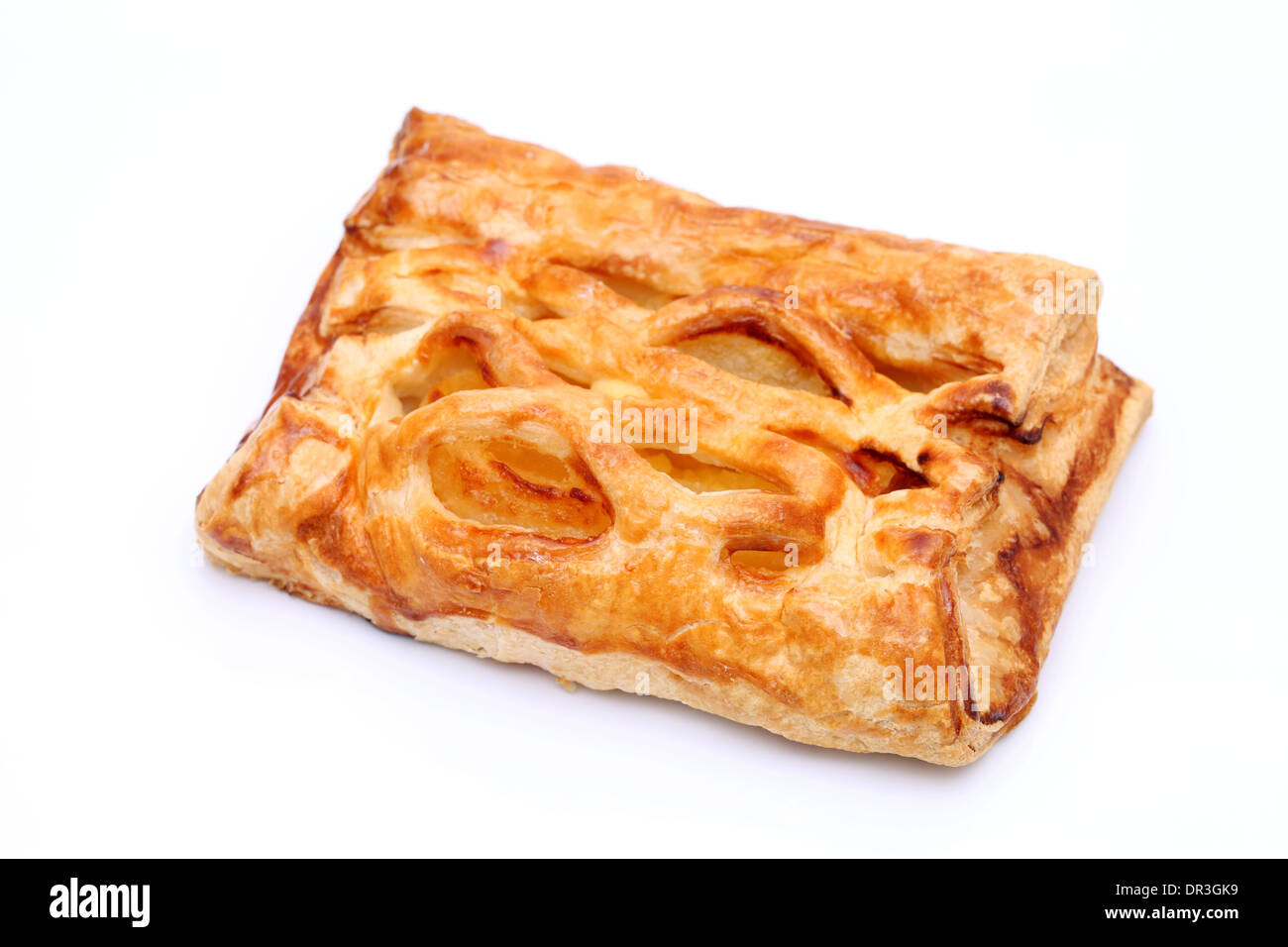 Cooked apple pie on Cut Out Stock Images & Pictures - Alamy