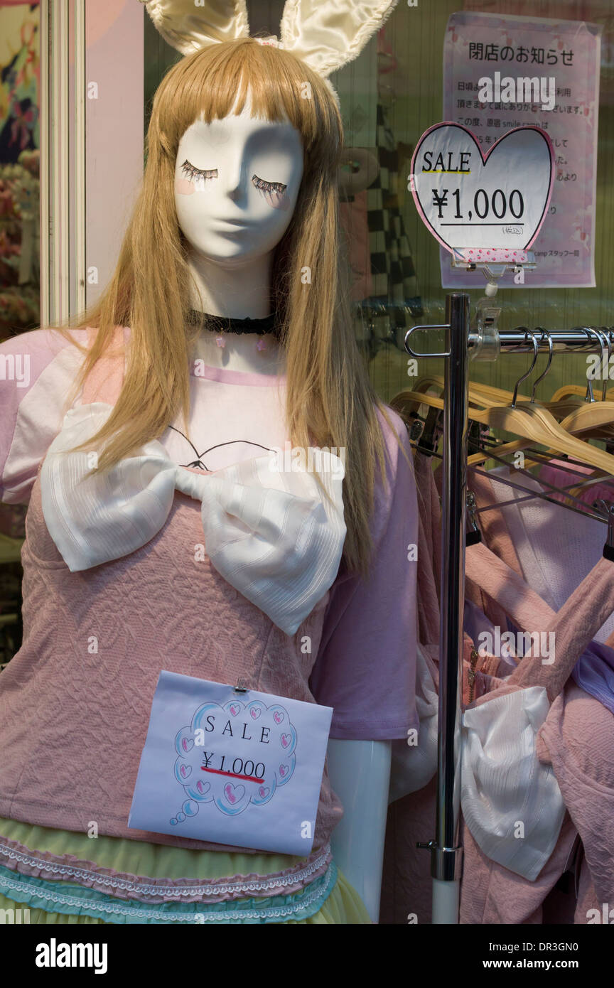 Cute / Kawaii Japanese Fashion on Takeshita Street, Harajuku, Tokyo ...