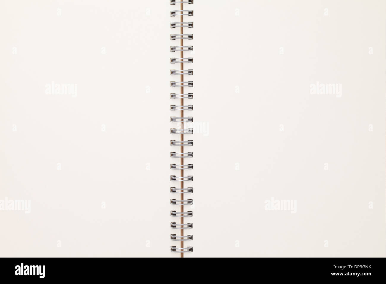 blank spiral notebook Stock Photo - Alamy