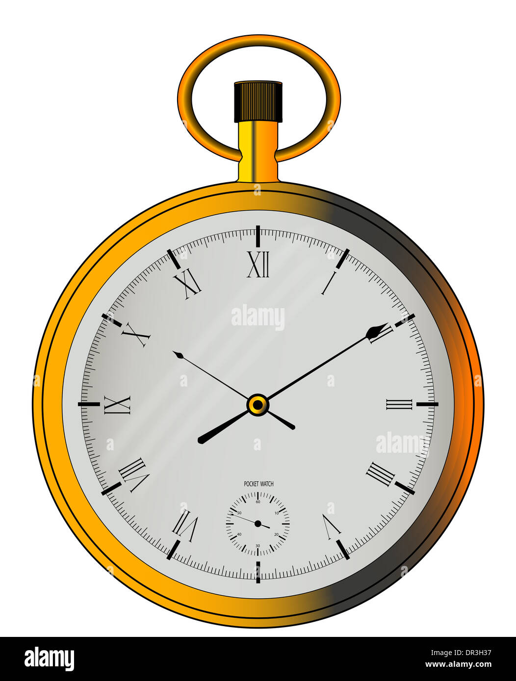 Pocket watch drawing hi-res stock photography and images - Alamy