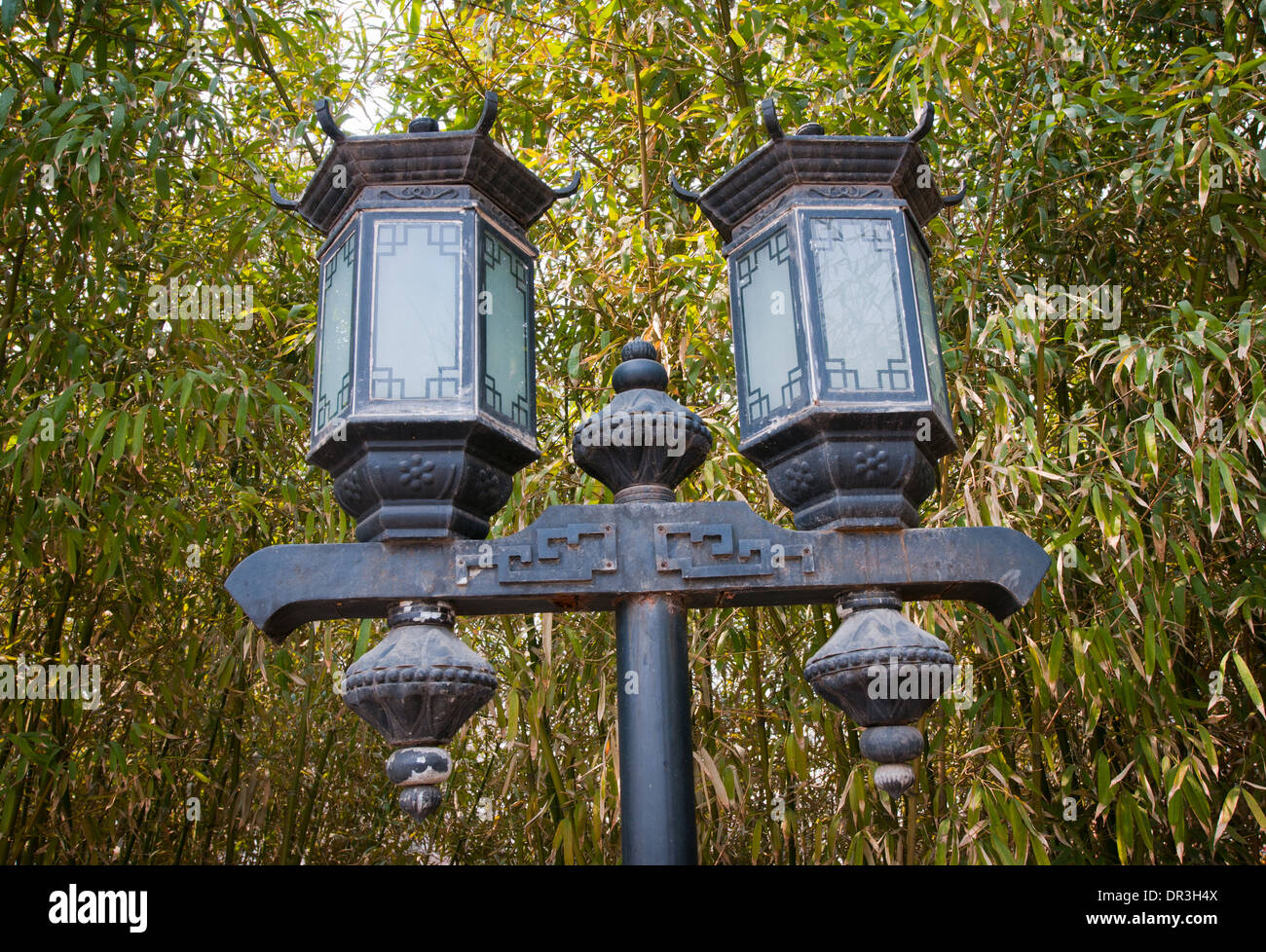chinese street lamp in Beijing, China Stock Photo - Alamy