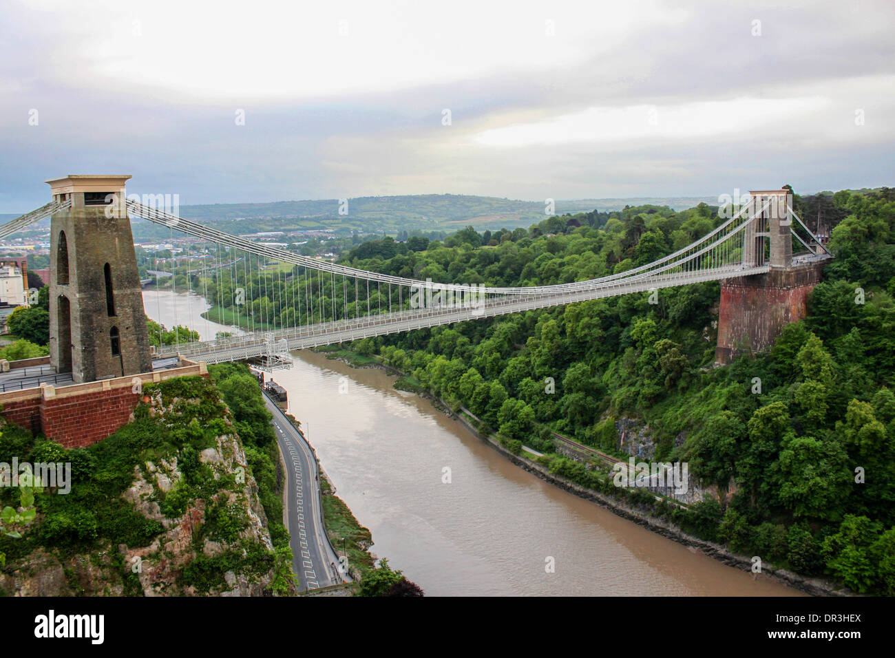 The Clifton Suspension Bridge over the Avon Gorge Stock Photo - Alamy