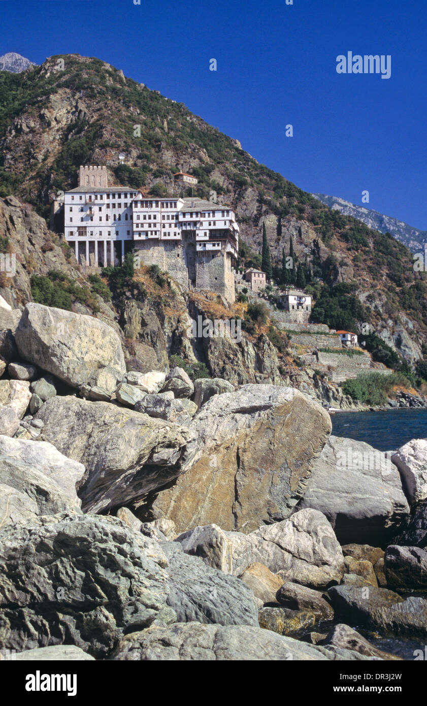 Dionysiou monastery hi-res stock photography and images - Alamy