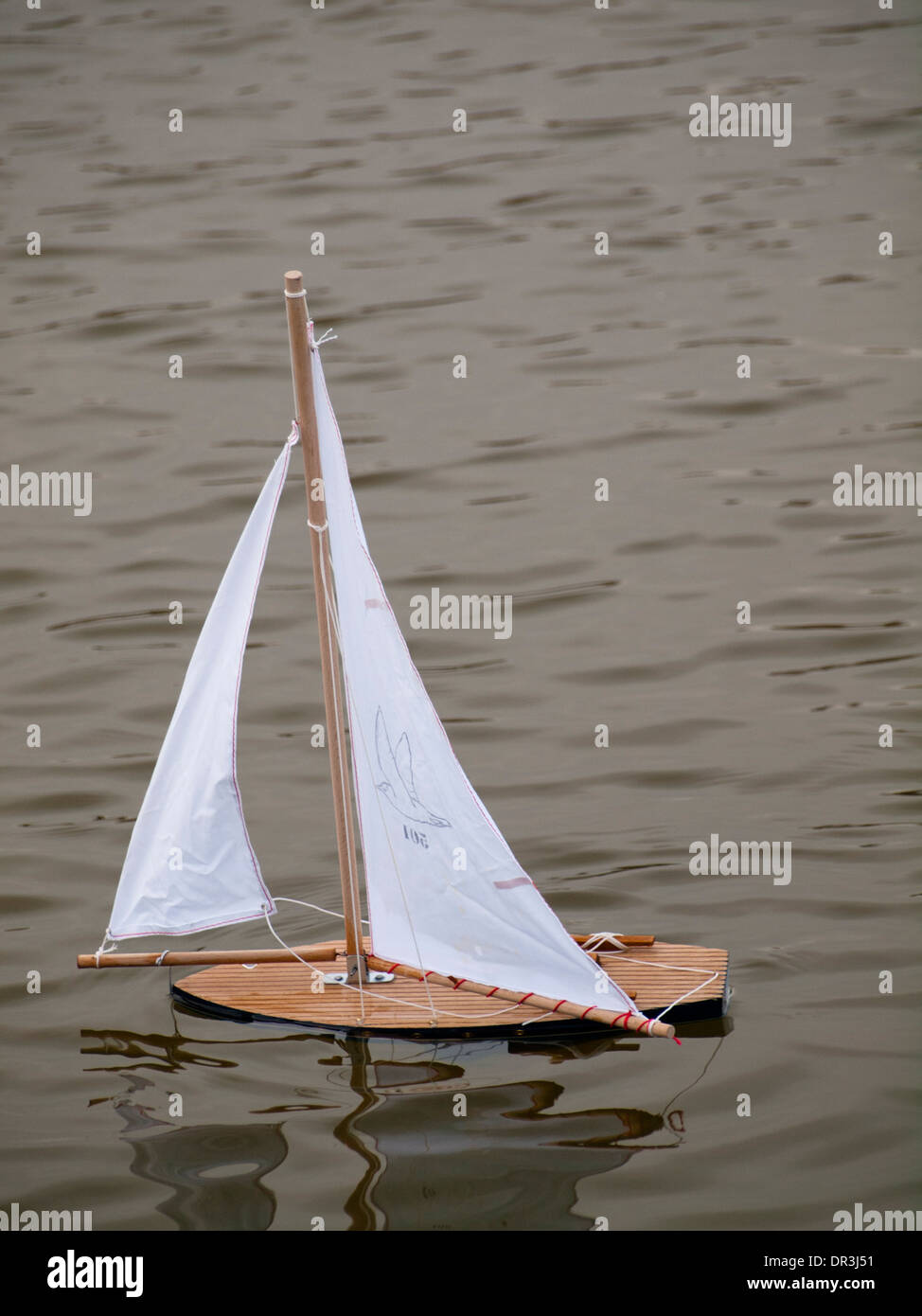 Toy sail boat hi-res stock photography and images - Alamy