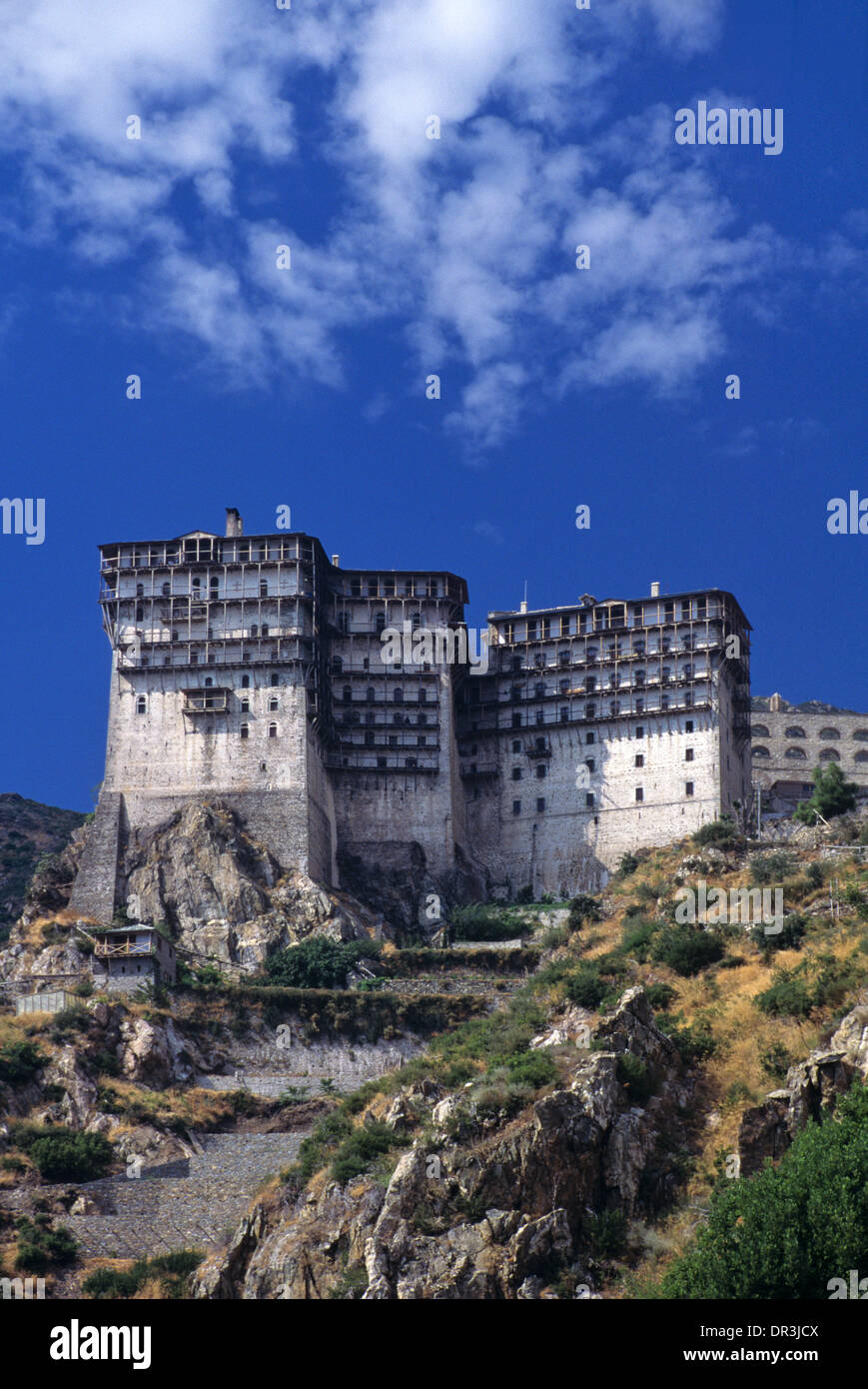 Simonos petras monastery hi-res stock photography and images - Alamy