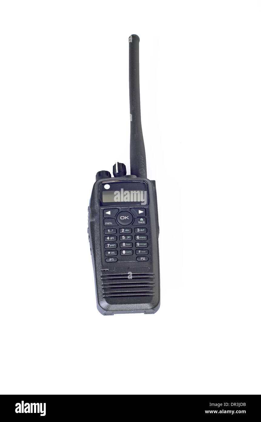 Cb radio and microphone Cut Out Stock Images & Pictures - Alamy