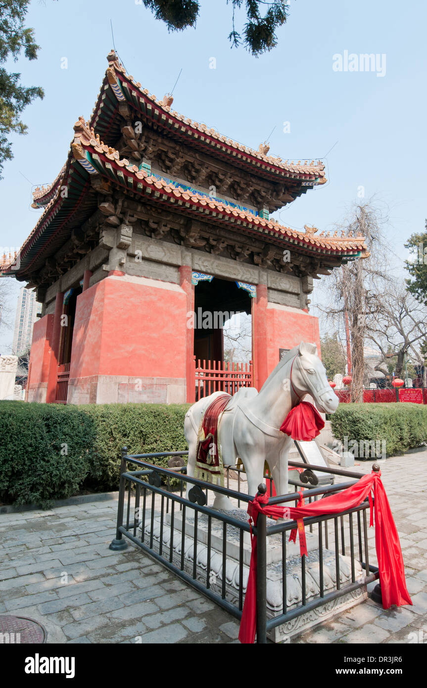 Donkey statue in taoist Dongyue Temple in Chaoyang District, Beijing ...