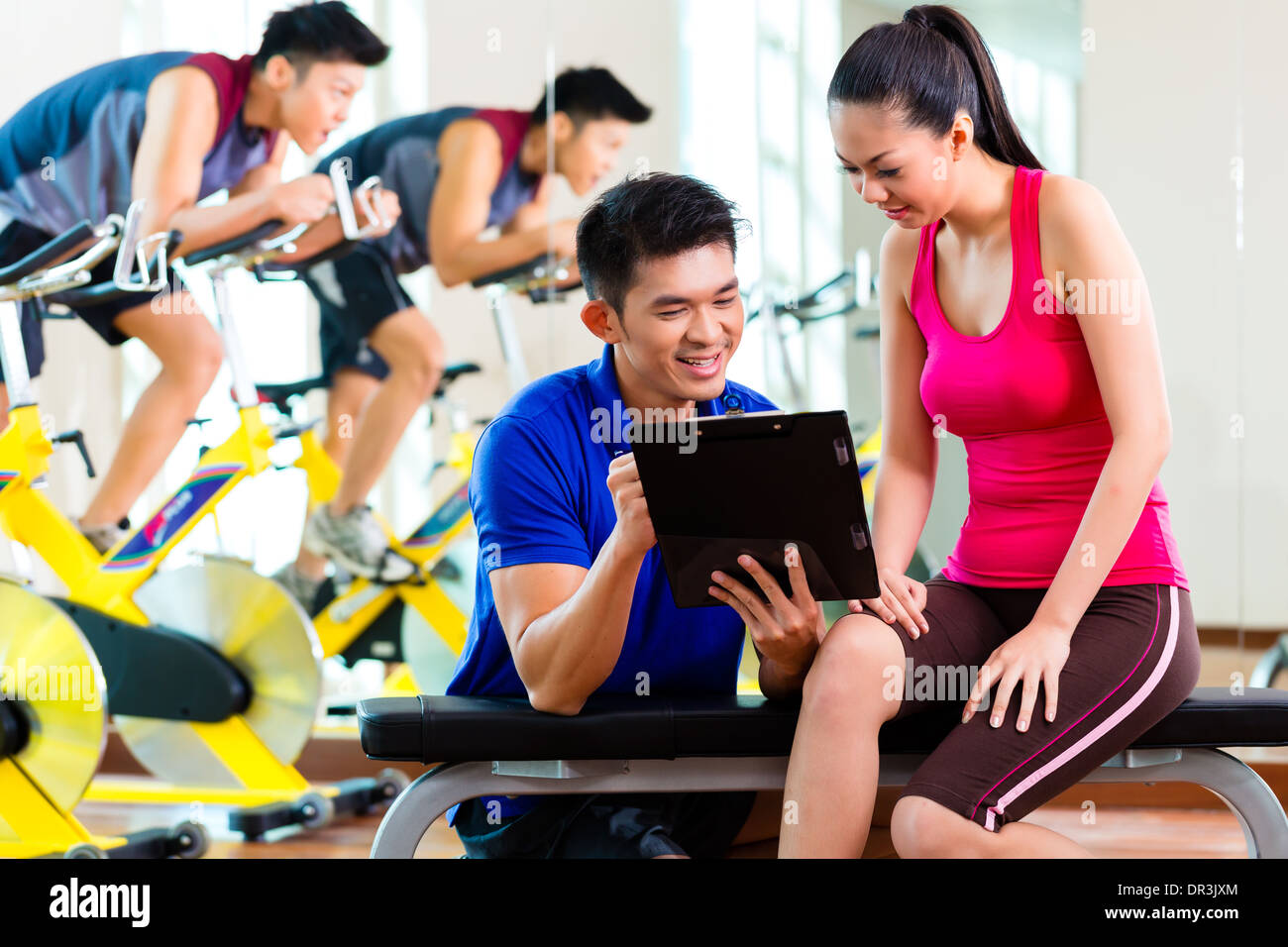 Asian coach gym hi-res stock photography and images - Alamy