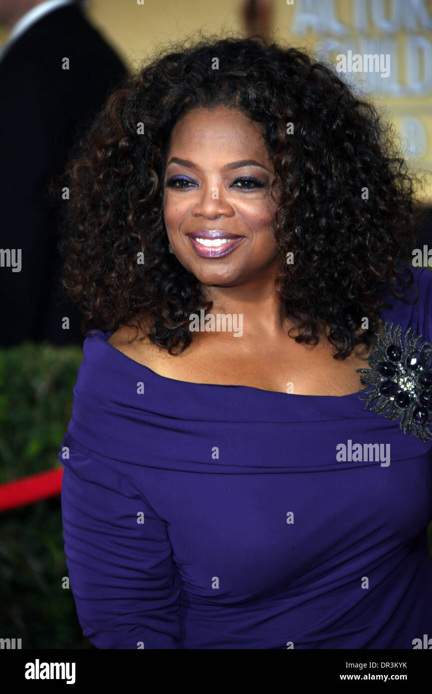 Los Angeles, USA. 18th Jan, 2014. Oprah Winfrey attends the 20th annual ...